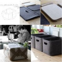 Aika Felt Works Webshop | Customised storage bins, artful bags ...